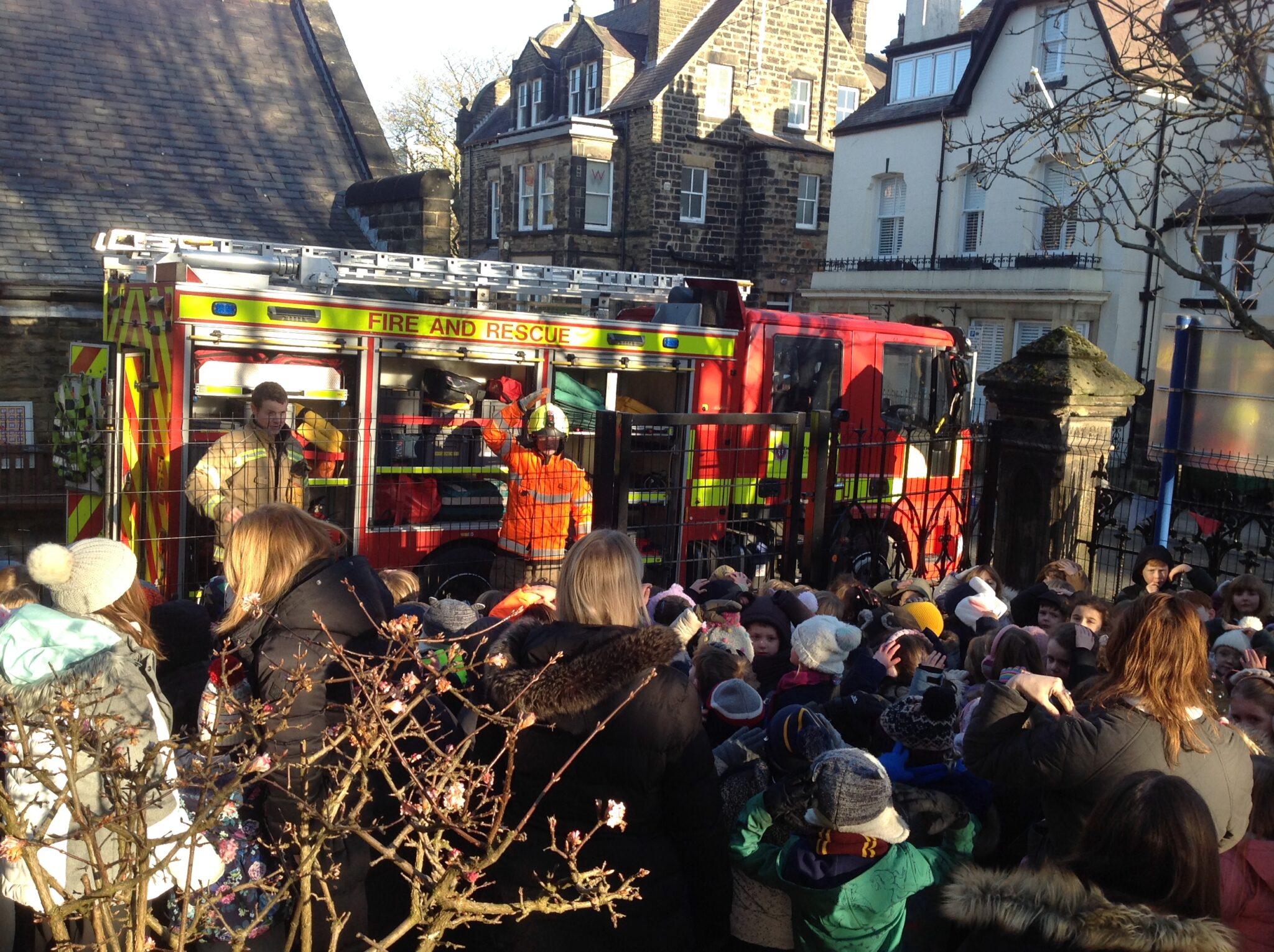 St Peters C of E Primary School | Fire Engine Visit