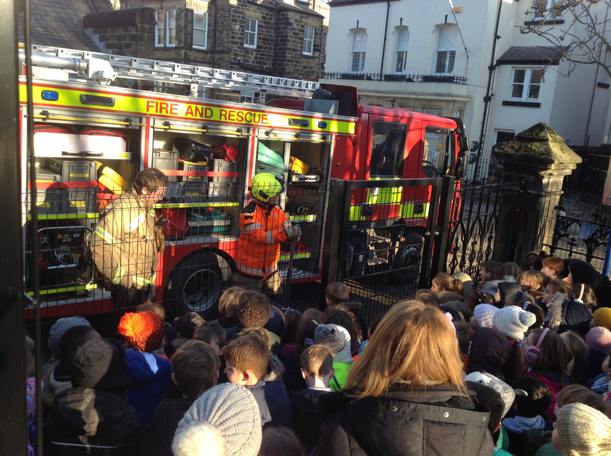 St Peters C of E Primary School | Fire Engine Visit
